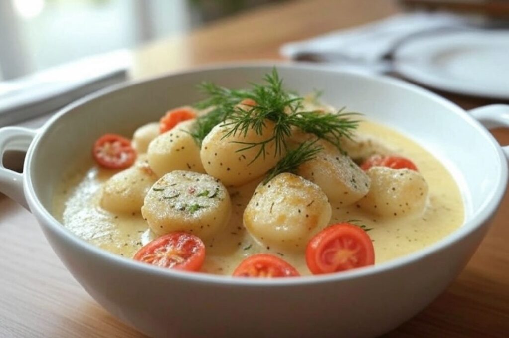 Cassolette de Saint-Jacques à préparer la veille : recette facile et ...