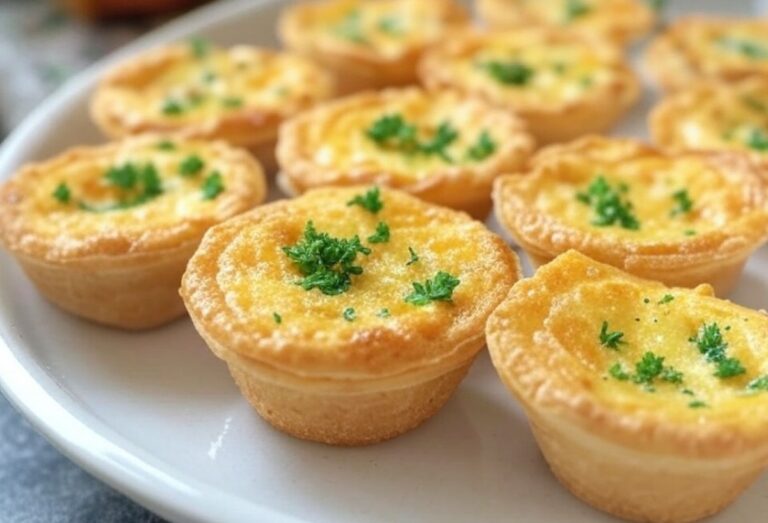 Recette mini quiche apéro sans pâte : des préparations rapides et ...